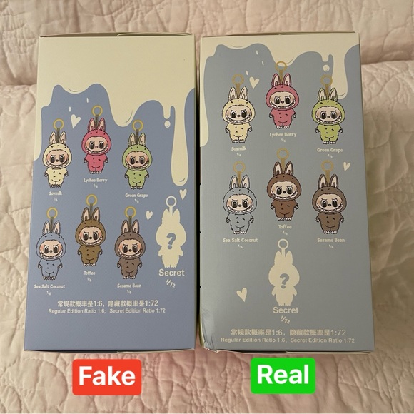 Toys | Labubu Macaron Fake Vs Real | Poshmark